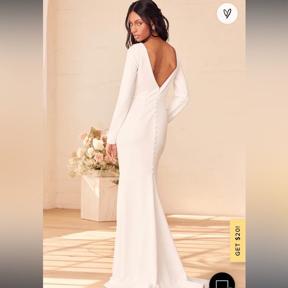 Lulus | Dresses | Lulus Wedding Dress | Poshmark